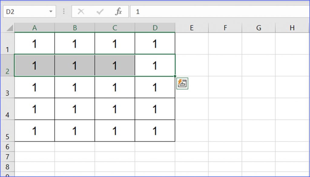 Ctrl+Shift+Left Arrow: Extend to First Nonblank Cell in a Row - ExcelNotes Ctrl+Shift+Left Arrow: Extend to First Nonblank Cell in a Row - ExcelNotes