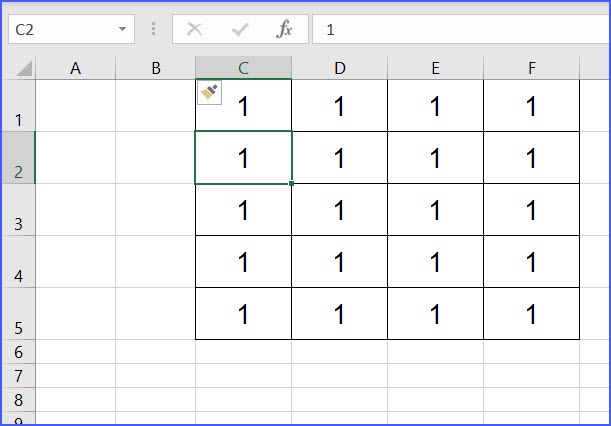 Ctrl+Shift+Right Arrow: Extend to Last Nonblank Cell in a Row - ExcelNotes