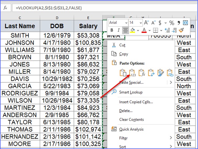 How To Use VLOOKUP To Match Two Tables ExcelNotes