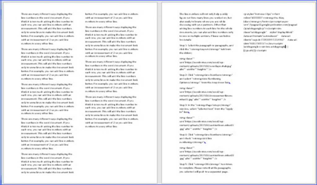 How to Put Word Contents into Columns - ExcelNotes