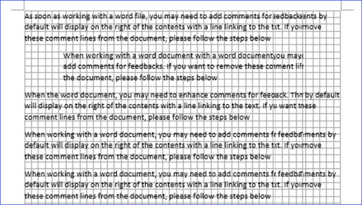 How To Display Or Hide Gridlines In Word Excelnotes