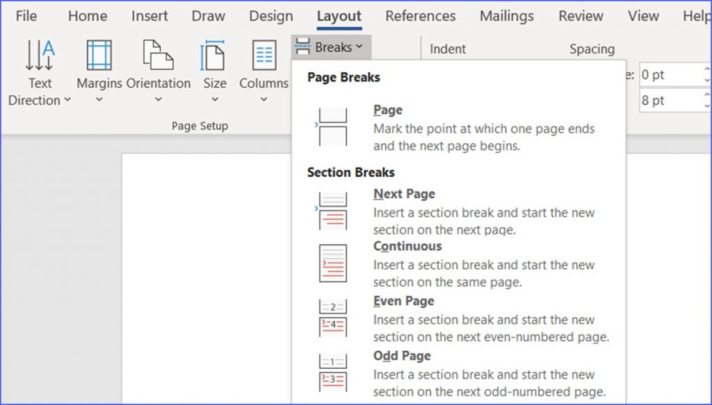 How To Insert A New Section In Word ExcelNotes