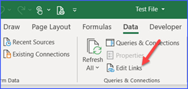 How To Disable Link Update Pop up Message In Excel ExcelNotes