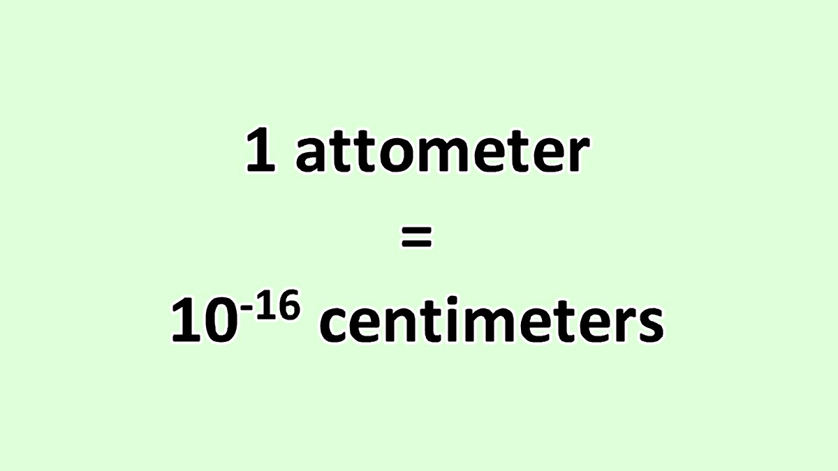 Convert Attometer to Centimeter - ExcelNotes