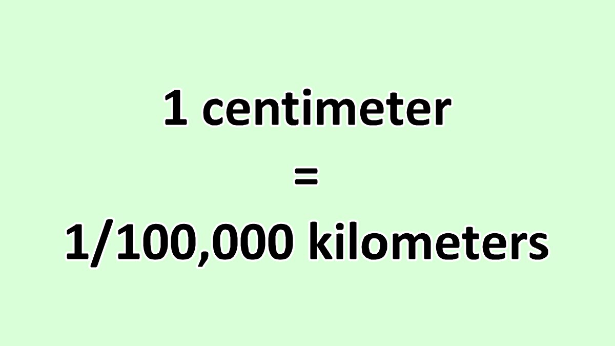 Convert Centimeter To Kilometer ExcelNotes