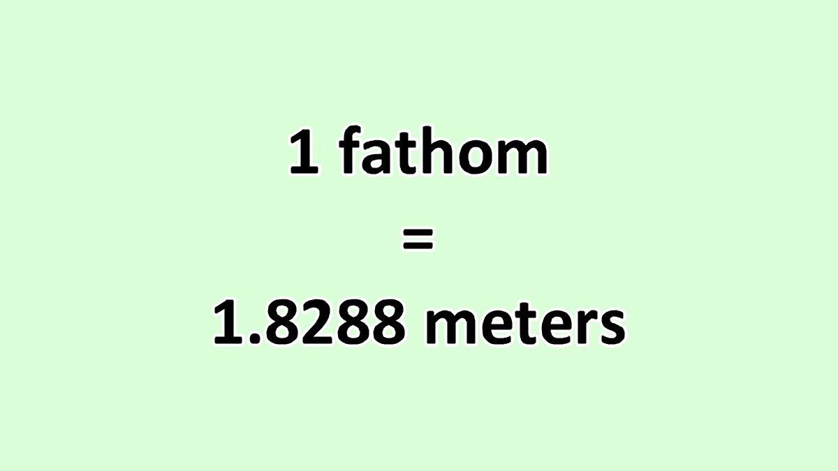 Convert Fathom To Meter ExcelNotes Convert Fathom To Meter ExcelNotes