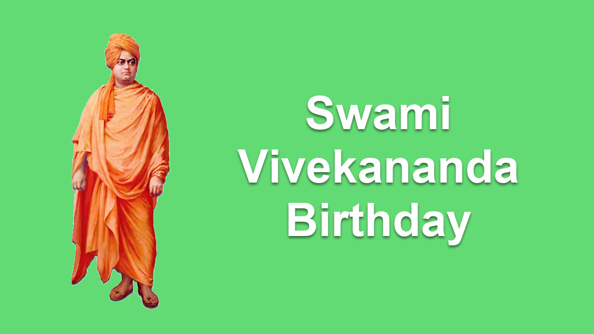 Swami Vivekananda Birthday - ExcelNotes