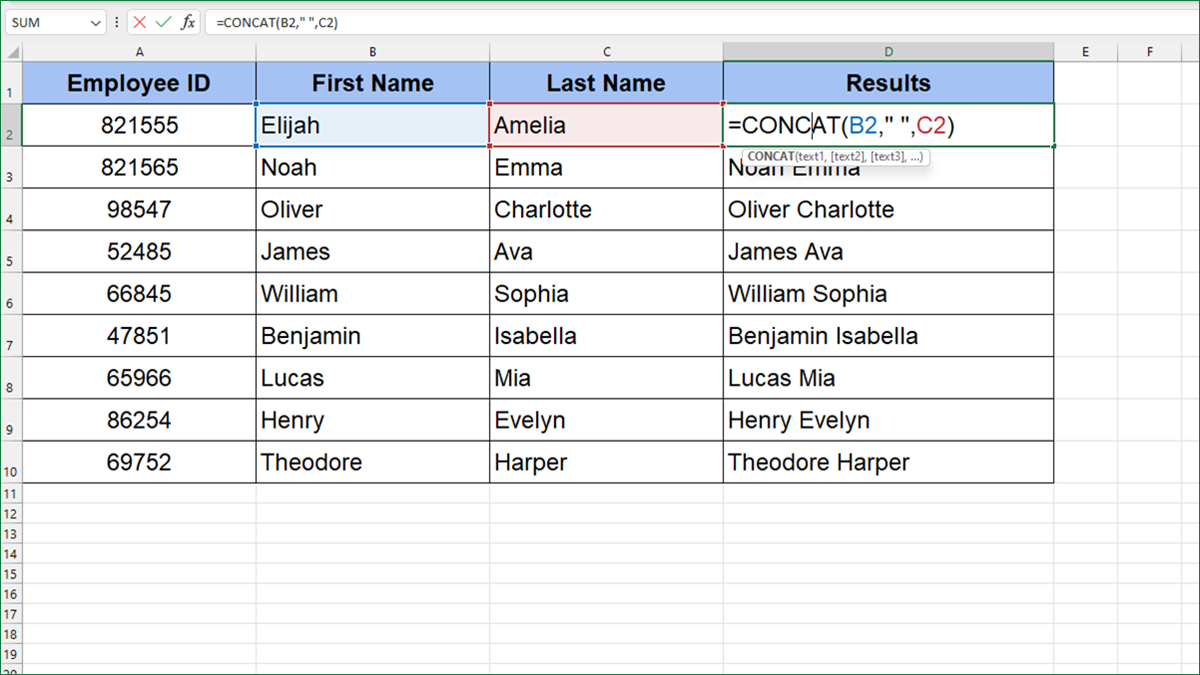 How To Join Cells Together ExcelNotes
