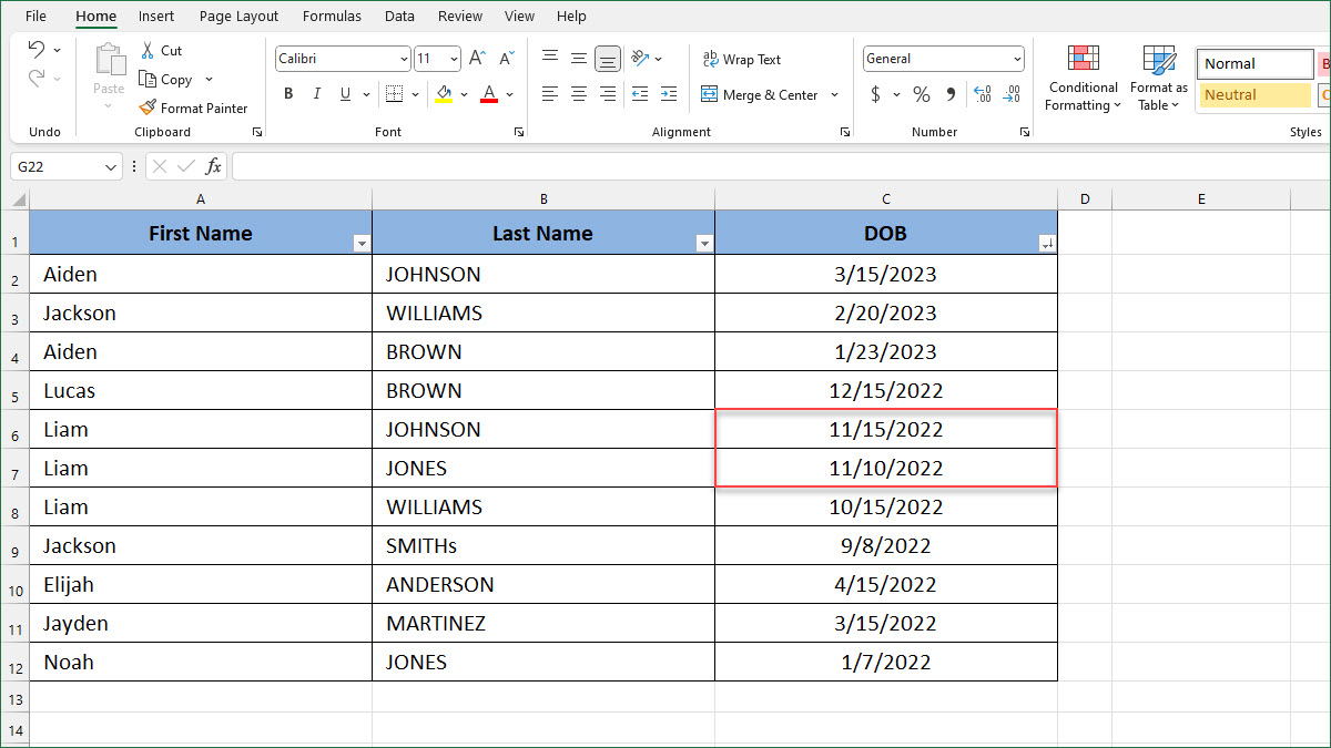 How to Count Cells in the Last Ten Days - ExcelNotes